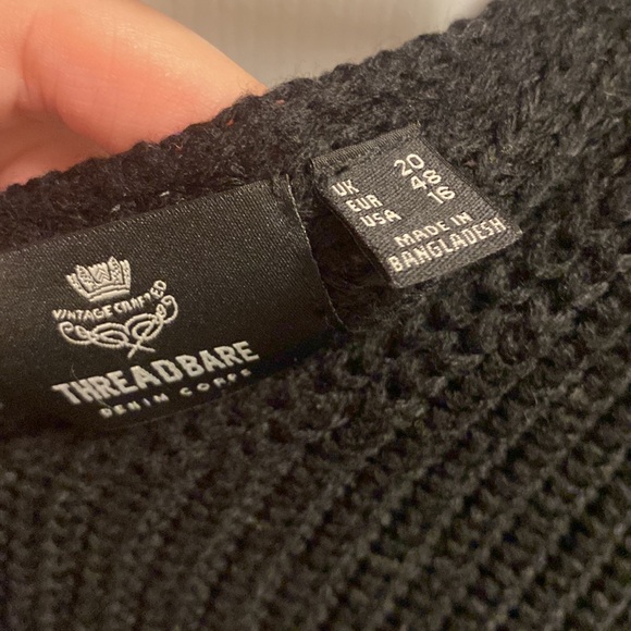 Threadbare | Sweaters | Black Oversized Sweater | Poshmark